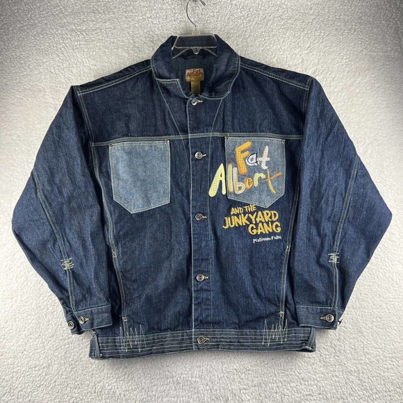 FUBU | Jackets & Coats | Vintage Platinum Fubu Fat Albert And The ...